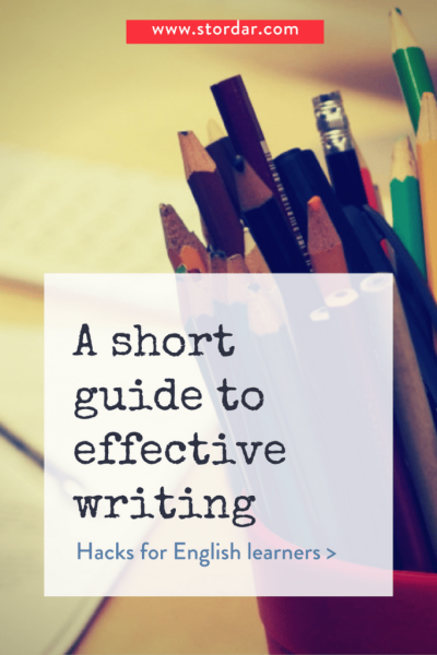 A guide to effective writing in English | Smart English Learning